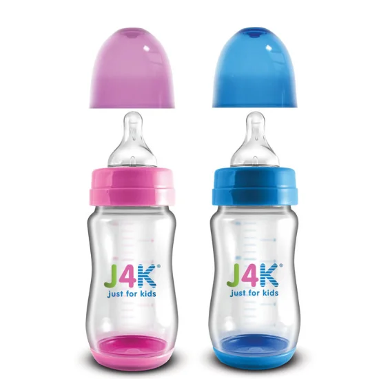J4K Wide Neck Feeding Bottle - 260ml - Home Emporium