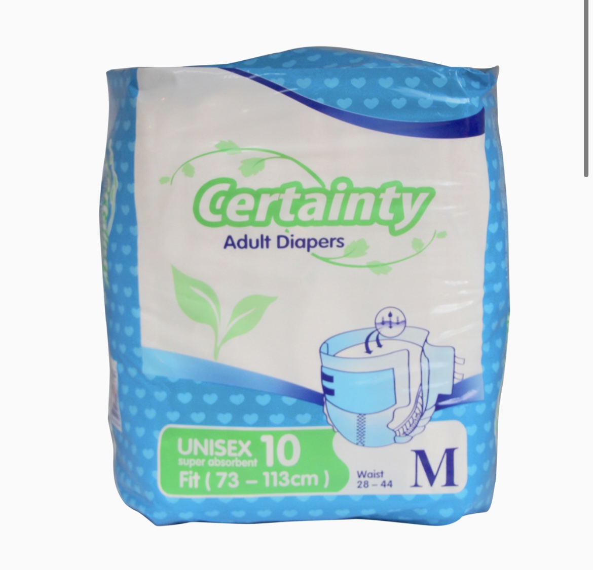 Certainty Premium Adult Diapers 10’s - Home Emporium